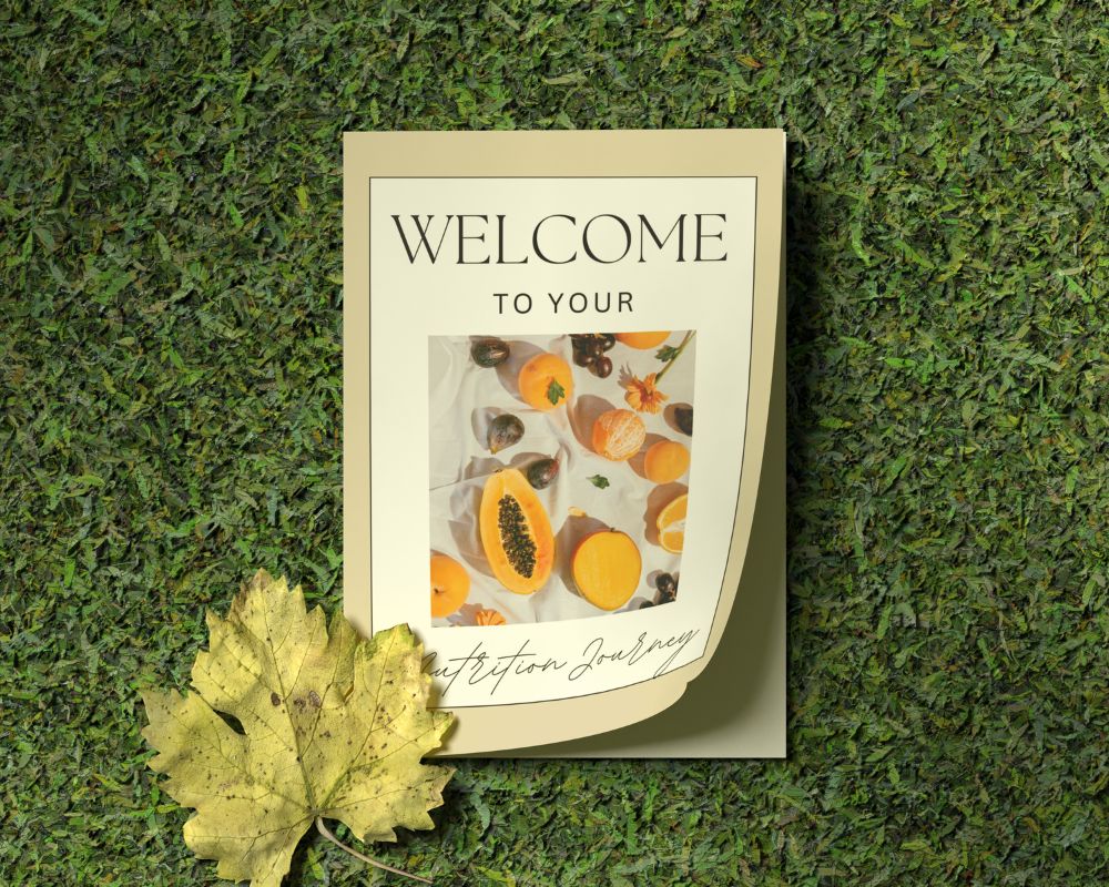 NUTRITION Welcome Book Templates – ESTHETICIANSPACE