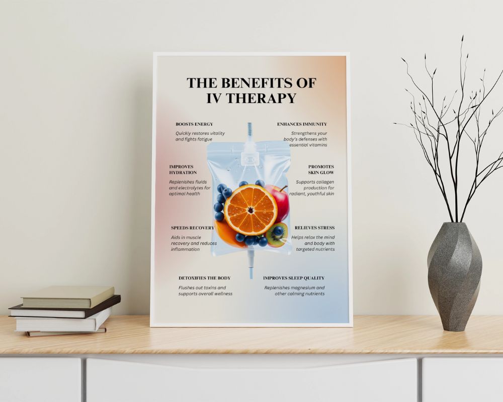IV THERAPY Poster – ESTHETICIANSPACE